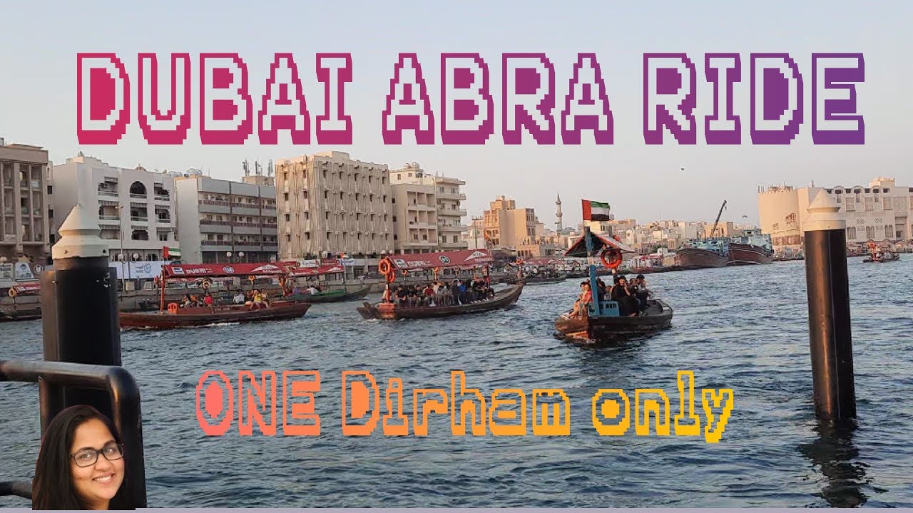 Dubai Abra Ride | Dubai Creek Wooden Boat Riding | Nandasspices | - YouTube