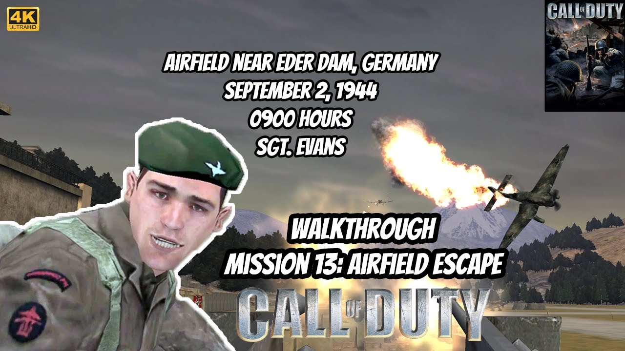 Call of Duty 1 (2003) [ British Campaign ] Gameplay Walkthrough Part 13 ...