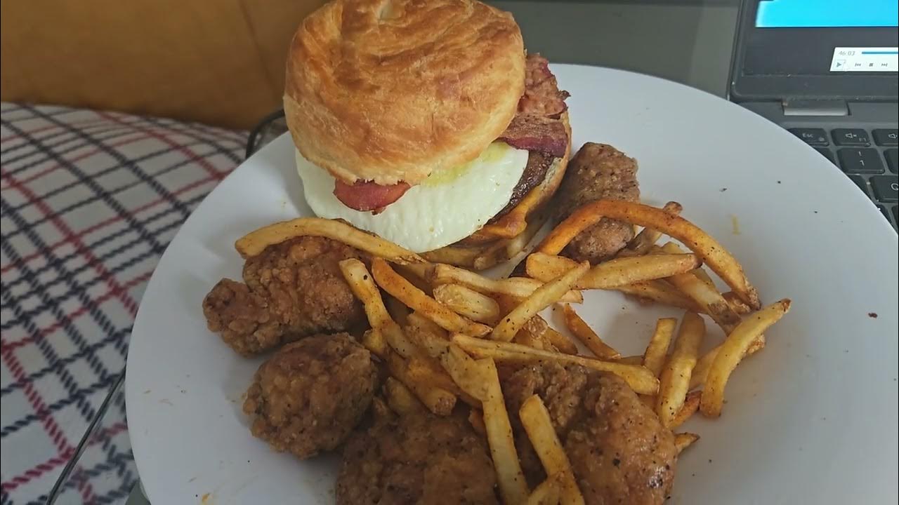 Cheeseburger Chicken Nuggets And French Fries - YouTube