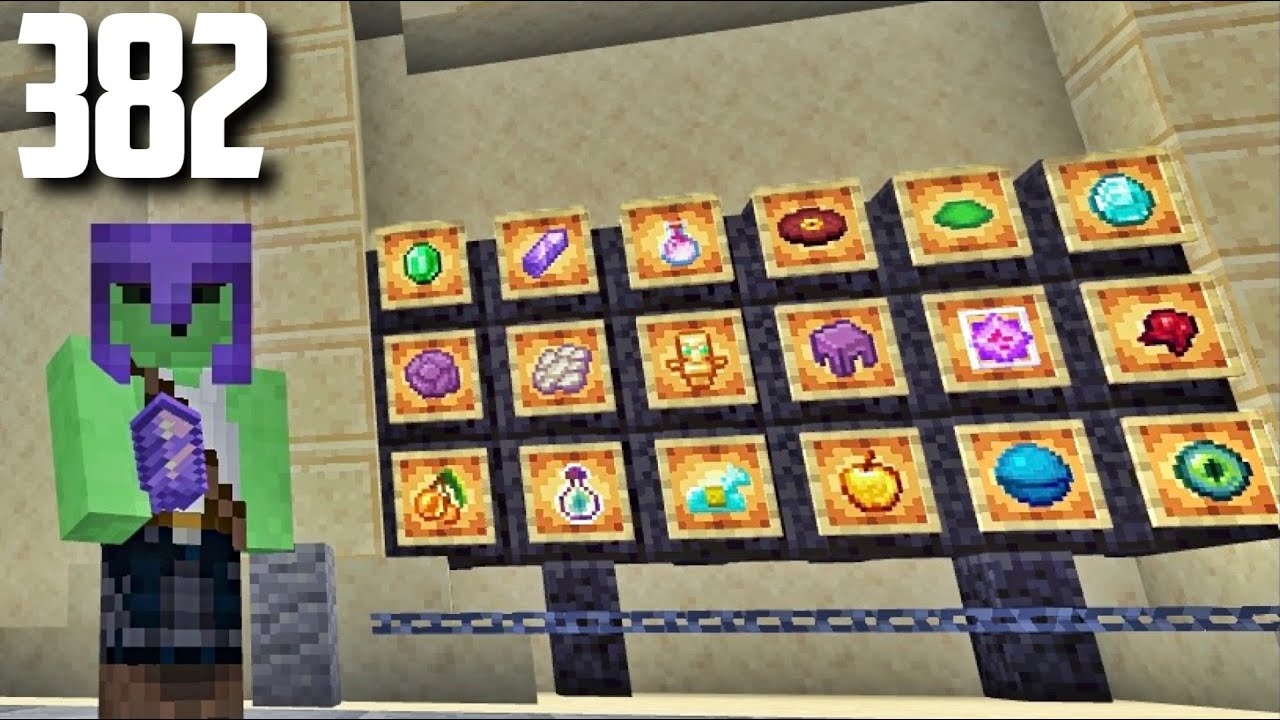 Let's Play Minecraft - Ep.382 : Rarest Items in Minecraft! - YouTube