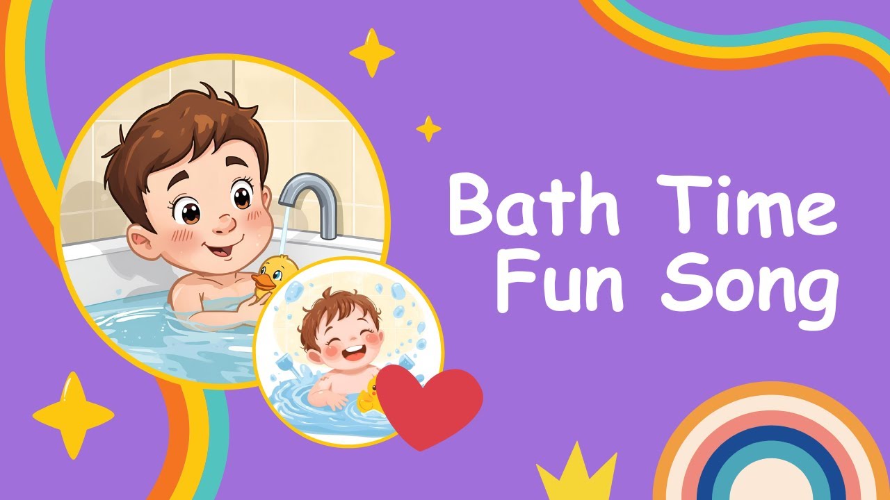 Bath Time Fun Song for Toddlers | Drip-Drop Pop - YouTube