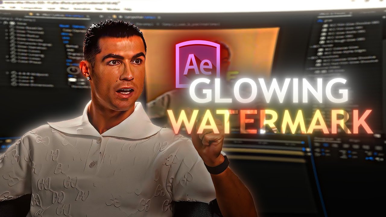 Glowing Watermark | After Effects Tutorial #asifaep - YouTube