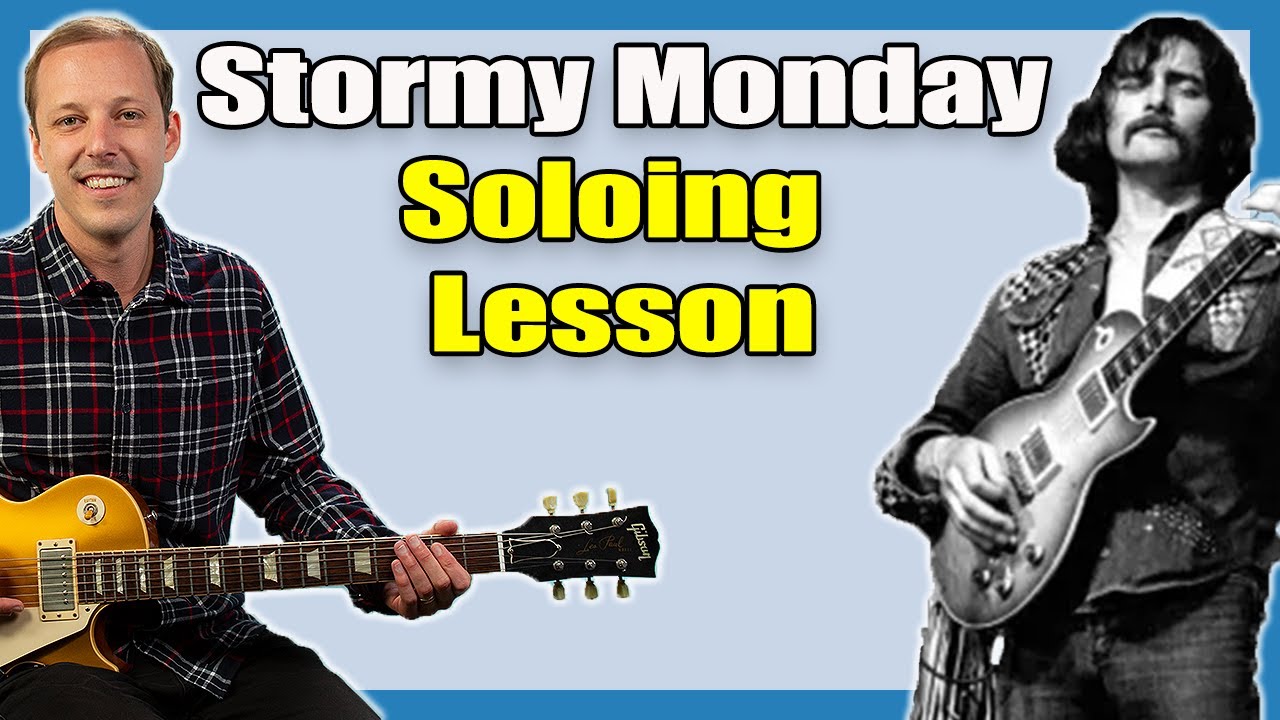 Stormy Monday Guitar Solo Lesson (Allman Brothers Band) - YouTube