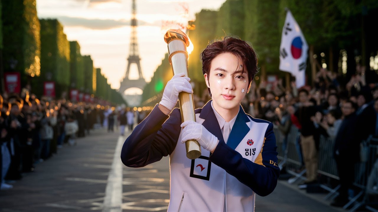 Exclusive! Jin BTS Prepares for a Stunning Performance at Paris ...