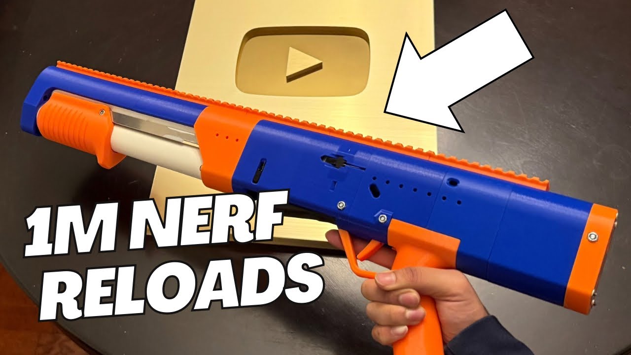 1M Subscriber Special: NERF Reloading Contest - YouTube