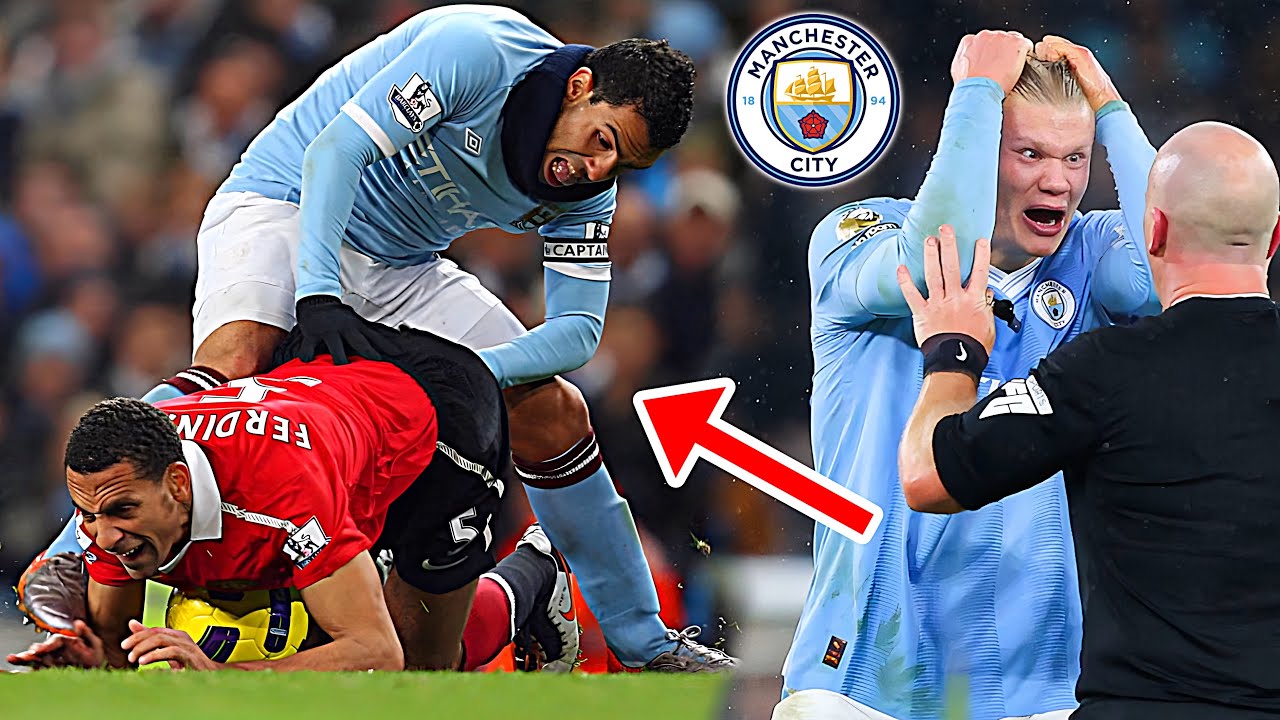 The Most RANDOM Man City Moments - YouTube