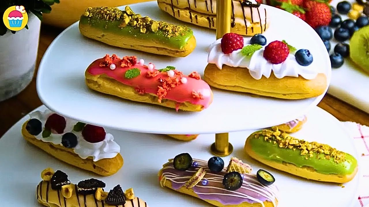 Pasteles Choux | Recetas de postres fáciles y creativas | DeliWow - YouTube