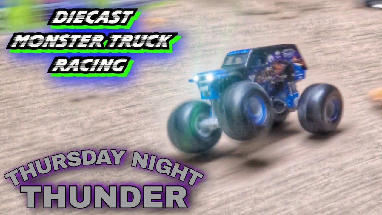 Diecast Monster Truck Racing! (Thunder Episode: 59) - YouTube