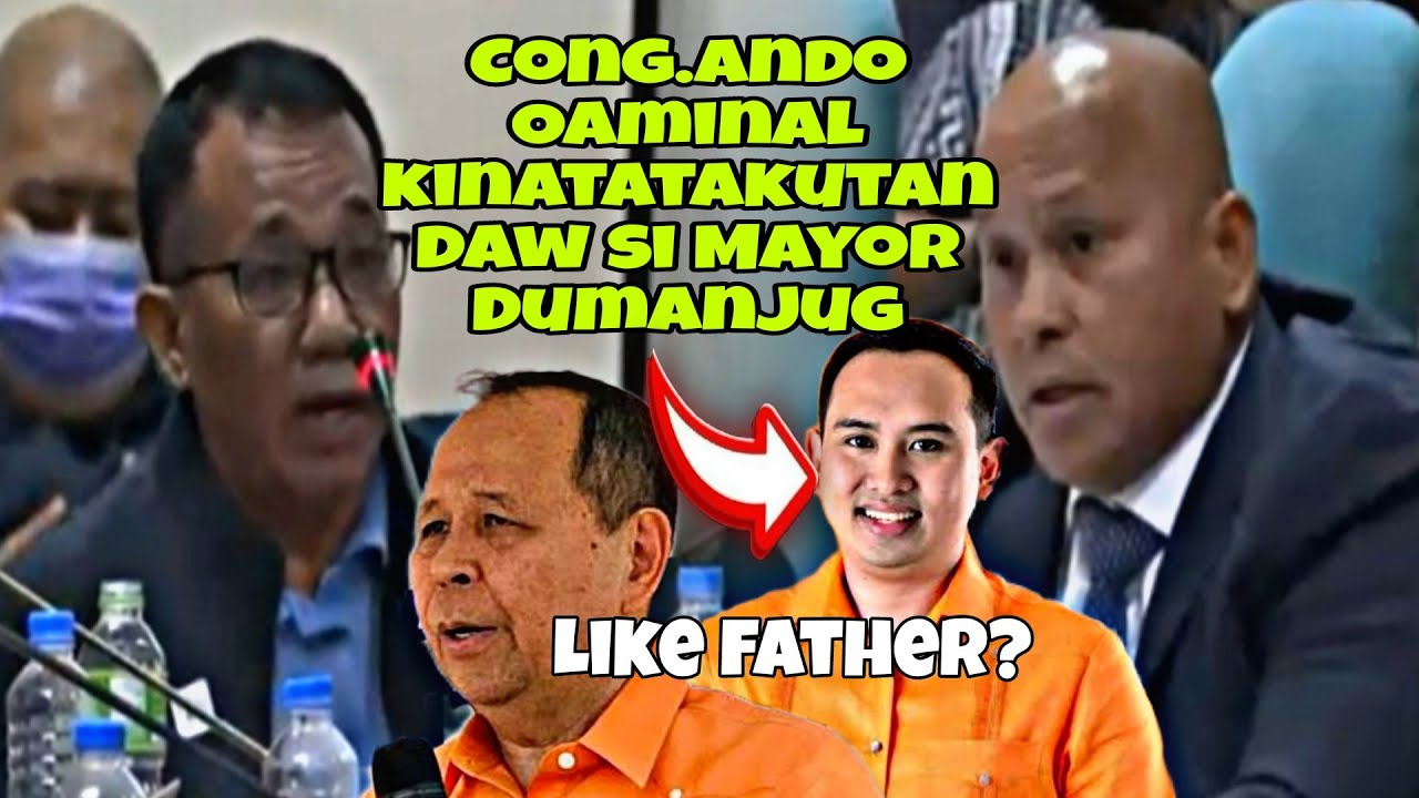 Cong.Ando Oaminal kinatatakutan umano si Mayor Samson Dumanjug ll ...