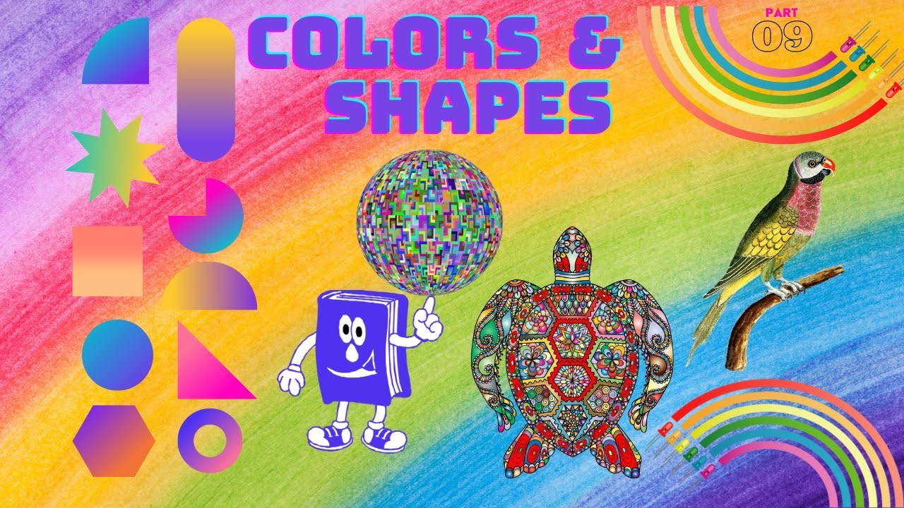 Learn Colors and Shapes | Color | Shapes | Educational Videos for ...