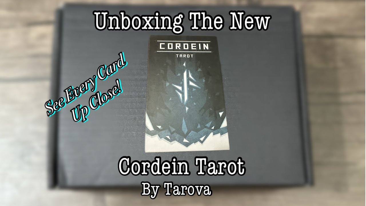 Unboxing The New Cordein Tarot by Tarova | Full Walkthrough - YouTube