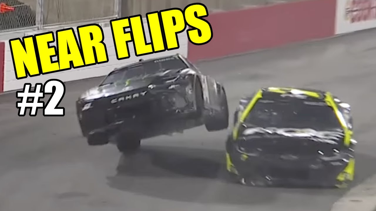NASCAR Near Flips Compilation #2 - YouTube