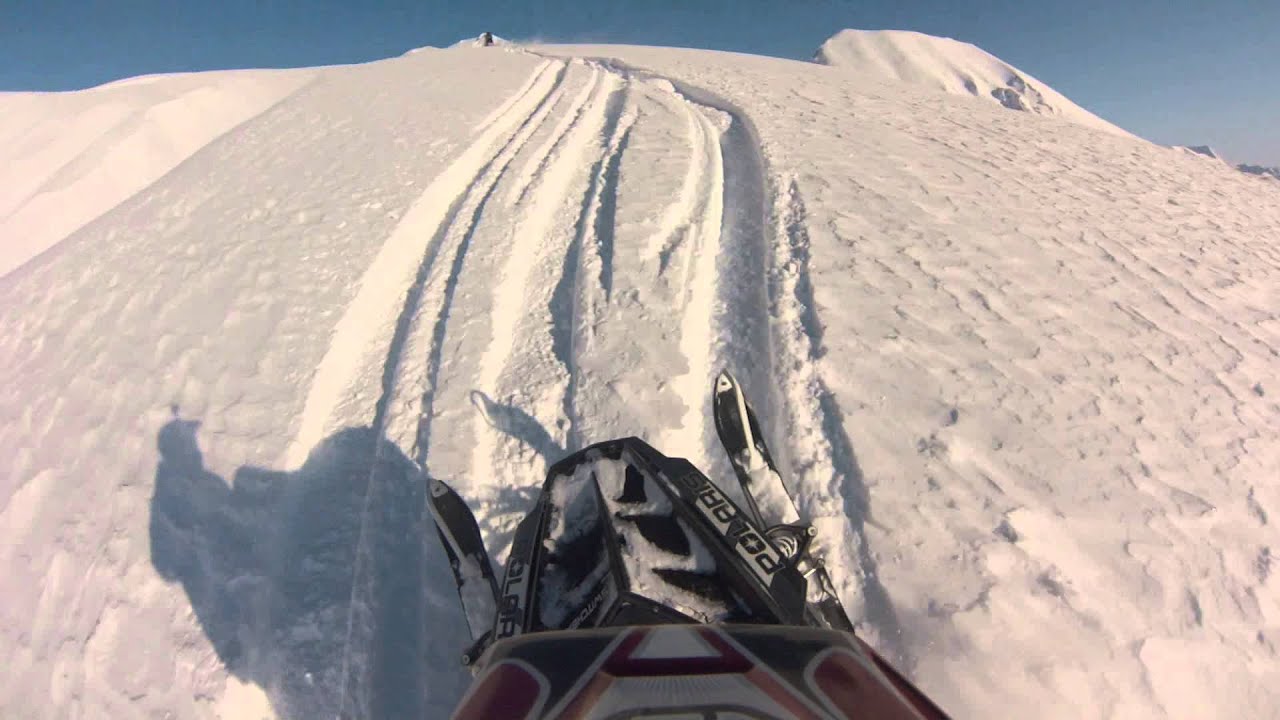 Summit Alaska Snowmachining Freeride - YouTube