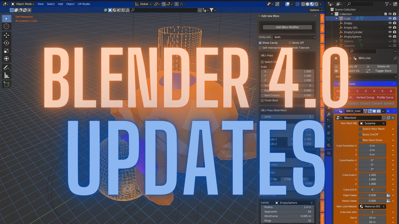 Blender 4.0 updates for 17/07/2023 - YouTube