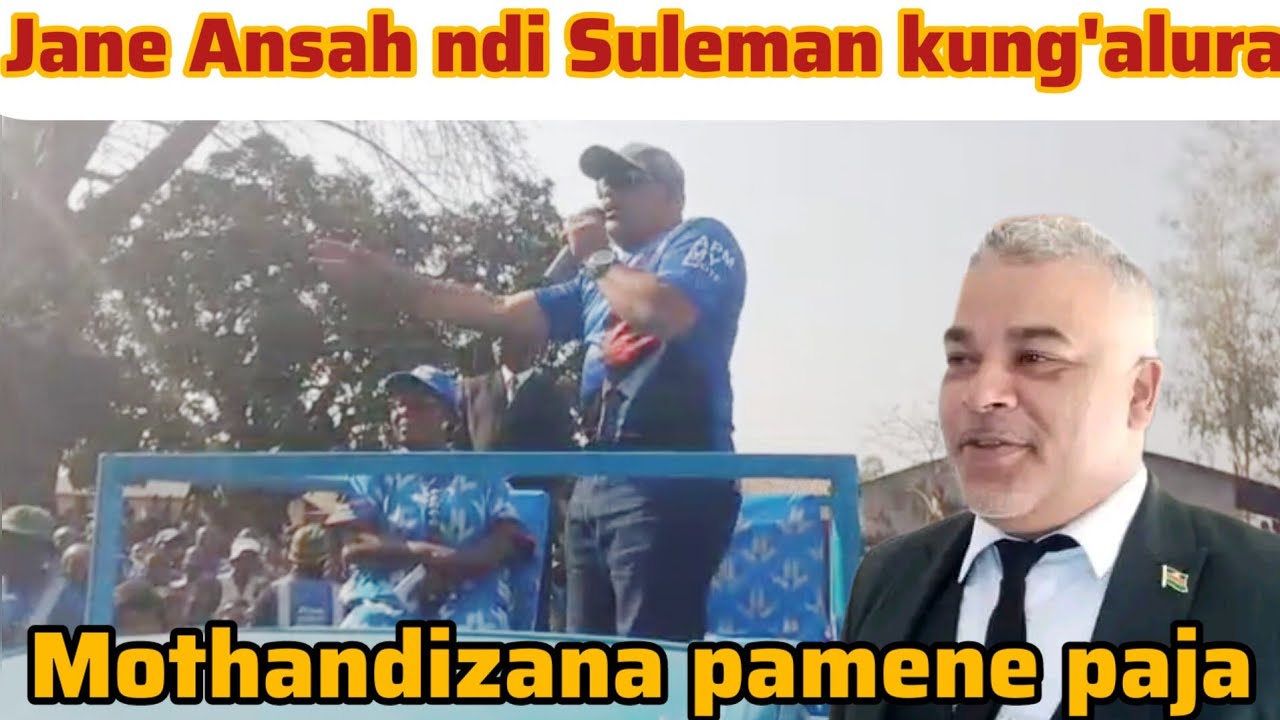 Sameer Suleman ndi Jane Ansah akuyankhula tu mosalekeza mwawanva? - YouTube