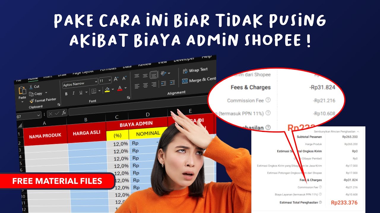Biaya Admin Shopee Bikin Boncos? Ini Cara Hitung Harga Jual yang Tepat ...