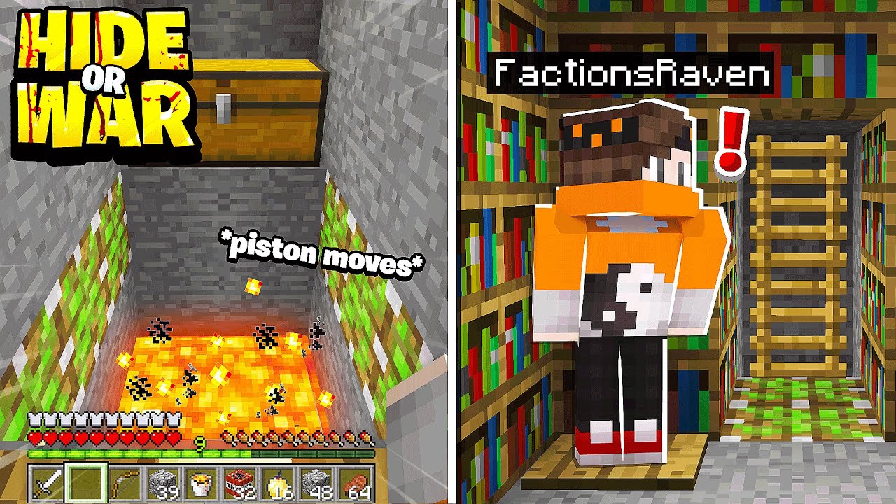 this Minecraft Fortress is FILLED with SECRET Redstone Ideas.. (Hide or ...