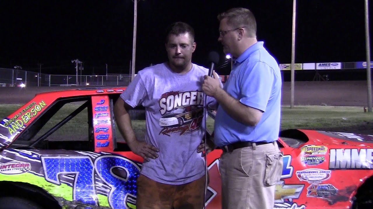 Shannon Anderson Hobby Stock feature winner 6/22/13 - YouTube