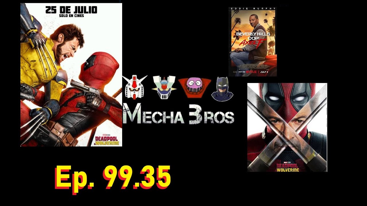 Los Mecha Bros 99.35 - Deadpool & Wolverine | SDCC 2024 MARVEL - YouTube