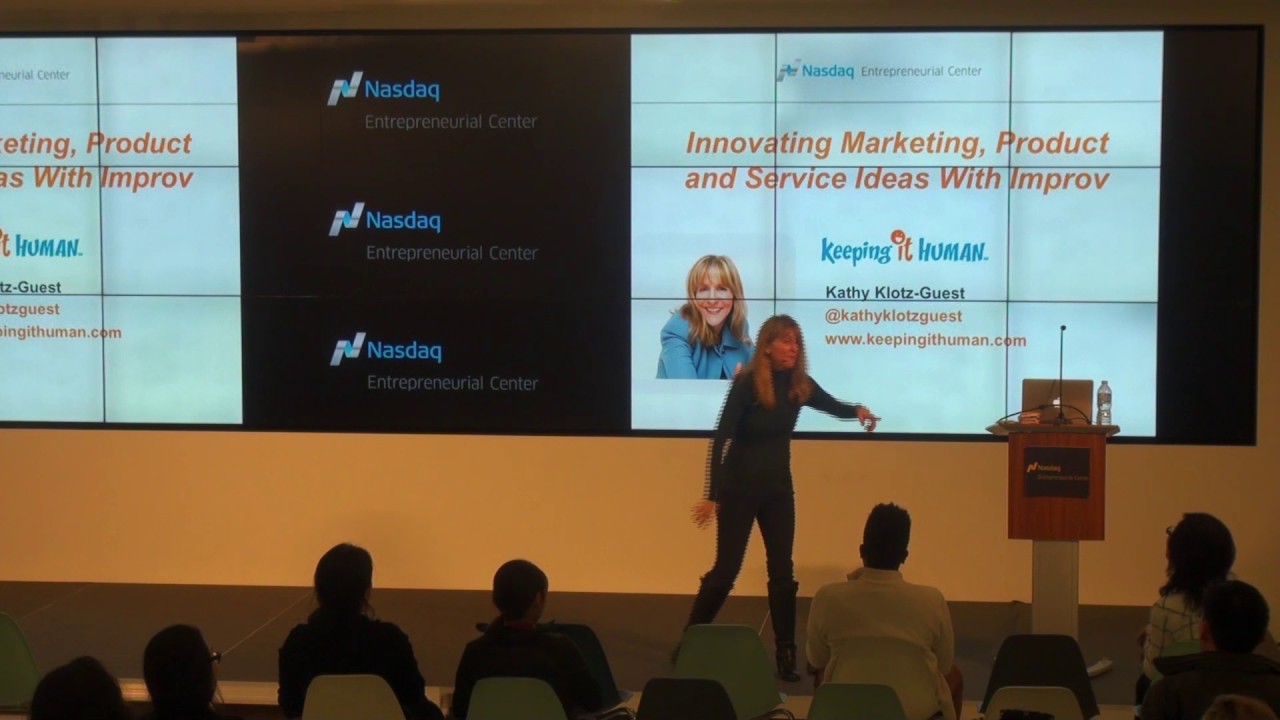 How to Use Improv for Business: One Minute Creative Exercise Challenge ...