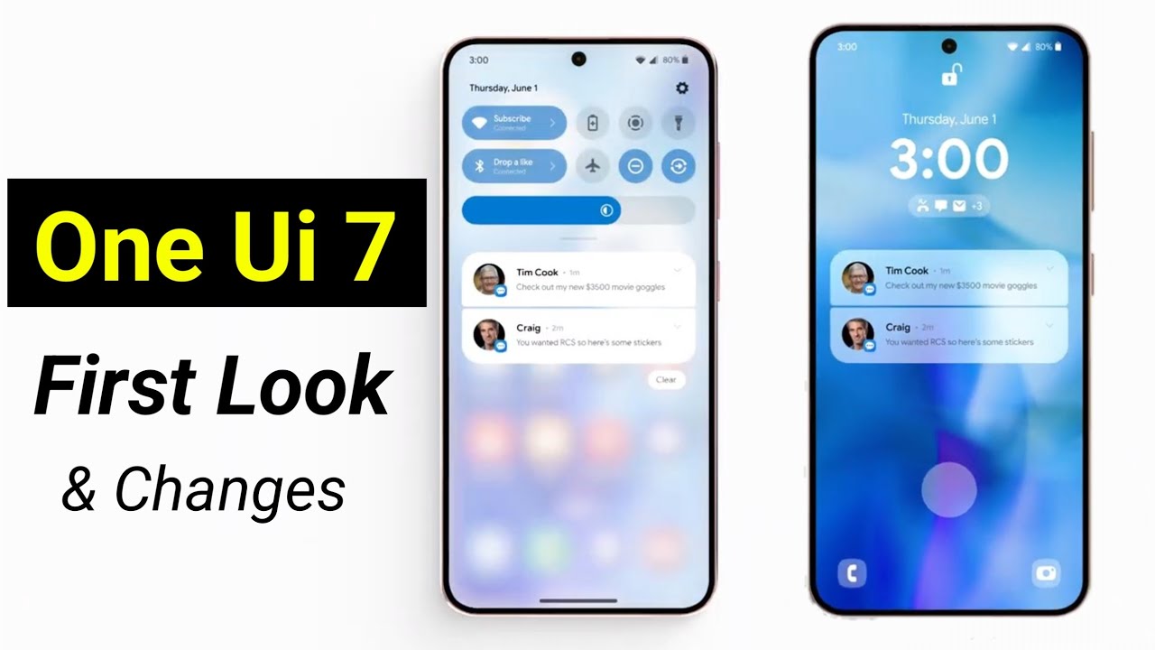 Samsung One Ui 7.0 Android 15 Fist Look | Samsung One Ui 7.0 Eligible ...