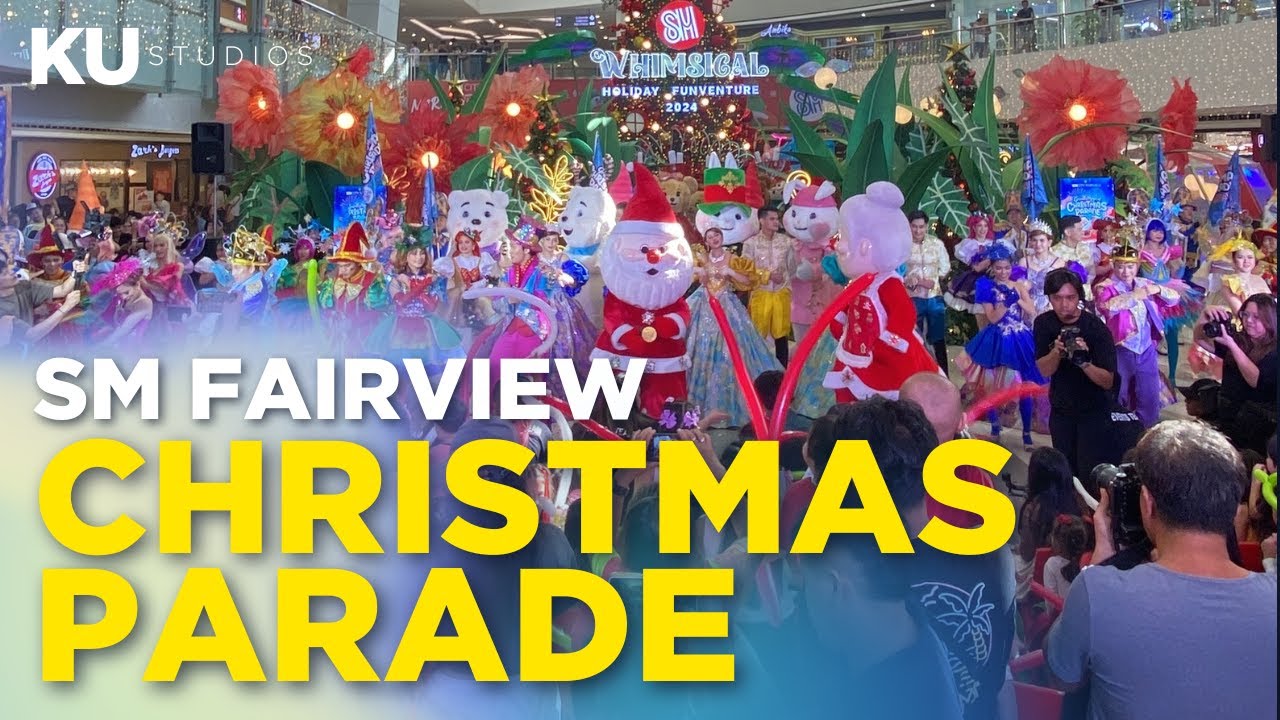 The grand christmas parade is BACK at the SM Fairview - YouTube
