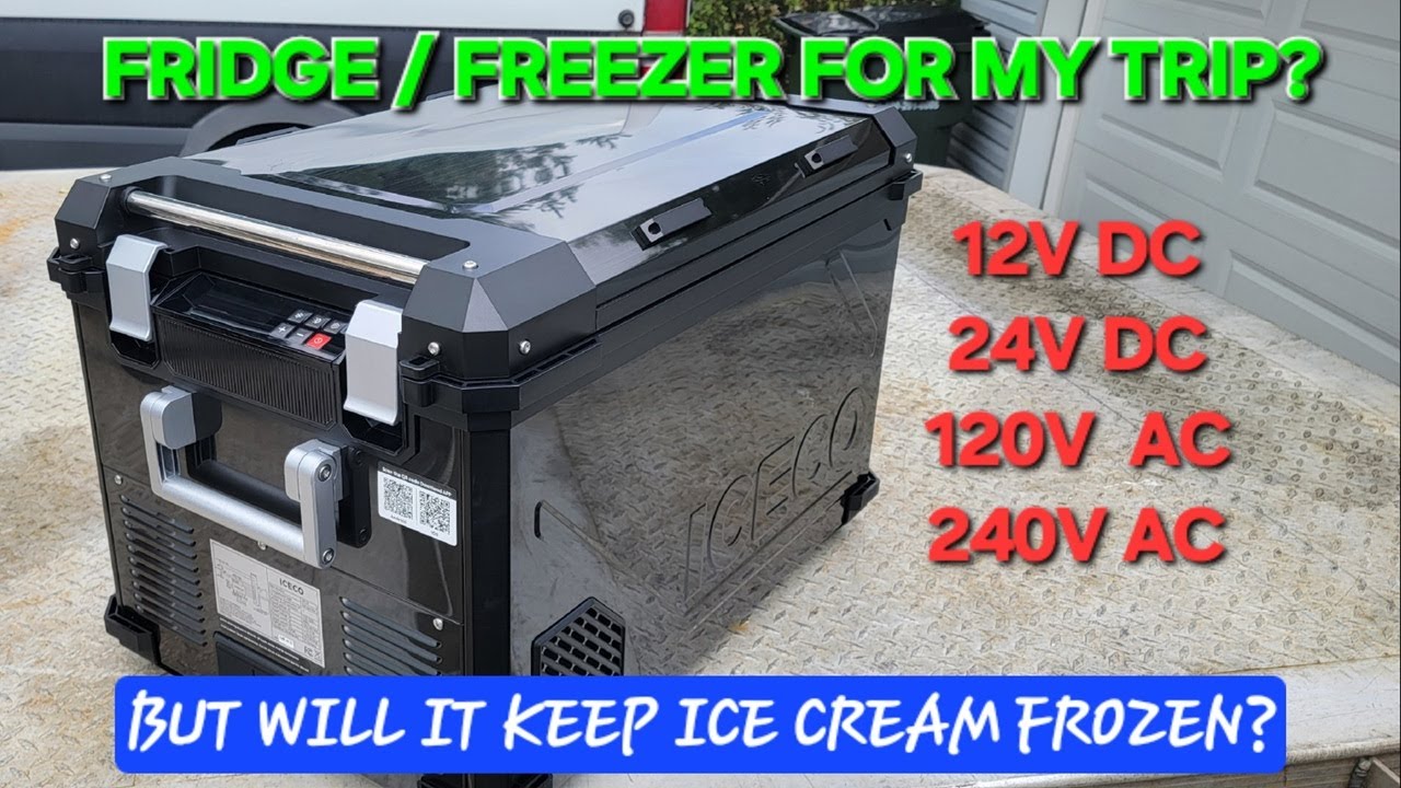ICECO APL55 FRIDGE FREEZER GEM OR JUNK? I'M IMPRESSED! - YouTube
