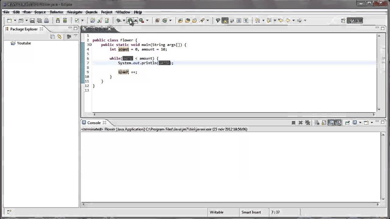 Learn Java Within 50 Days - "Loops" - YouTube