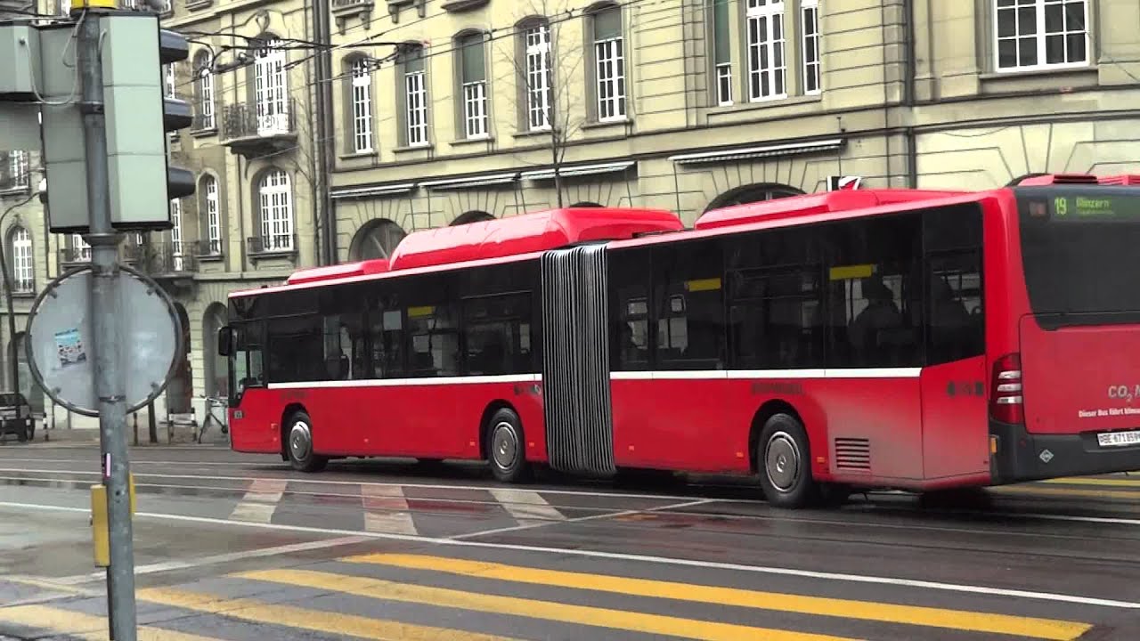 Mercedes Citaro natural gas bus - YouTube