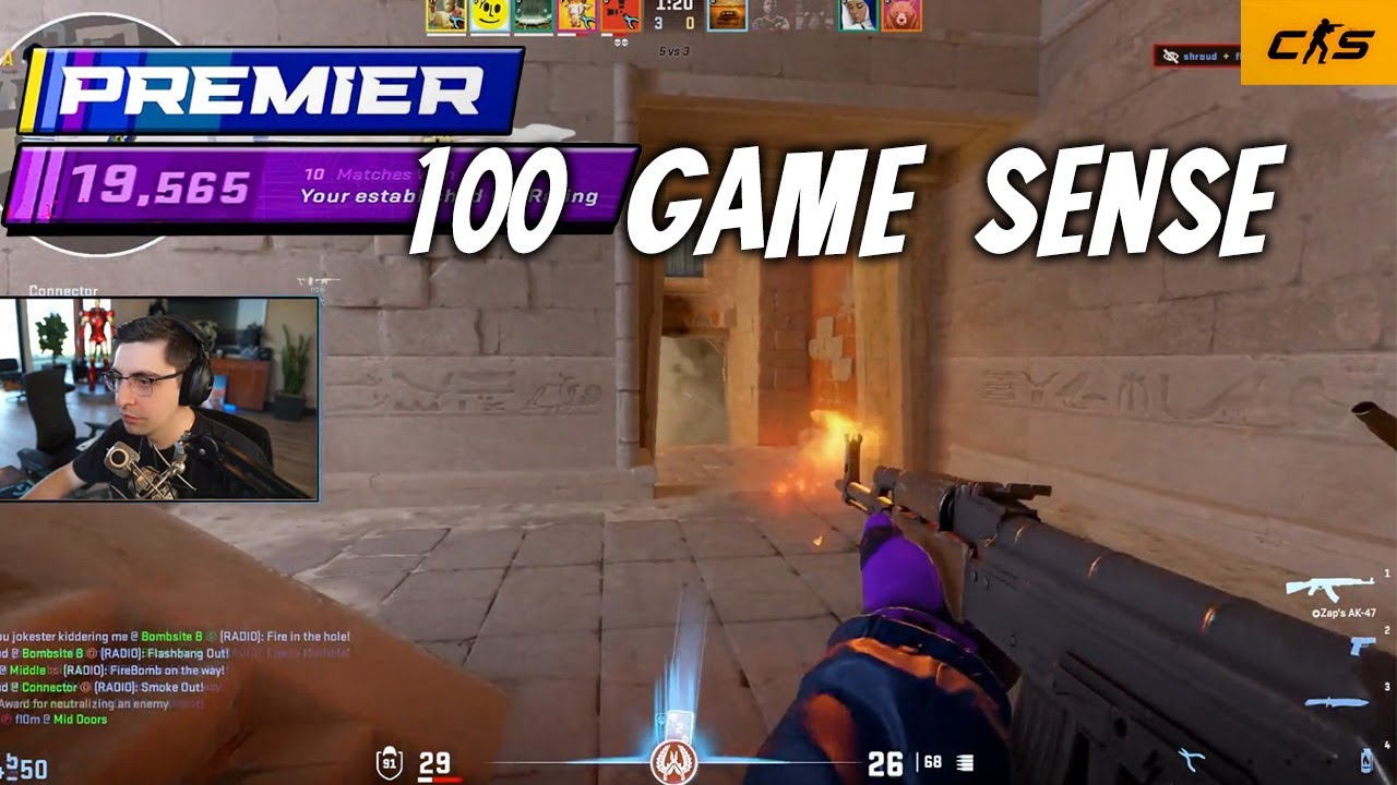 EVERYONE HAS LVL 100 GAME SENSE | CS2 HIGHLIGHTS - YouTube
