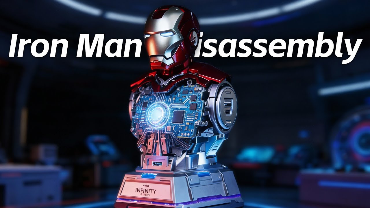 WHAT’S INSIDE?!” Iron Man Charging Station 😱 | What’s Inside This Tech ...