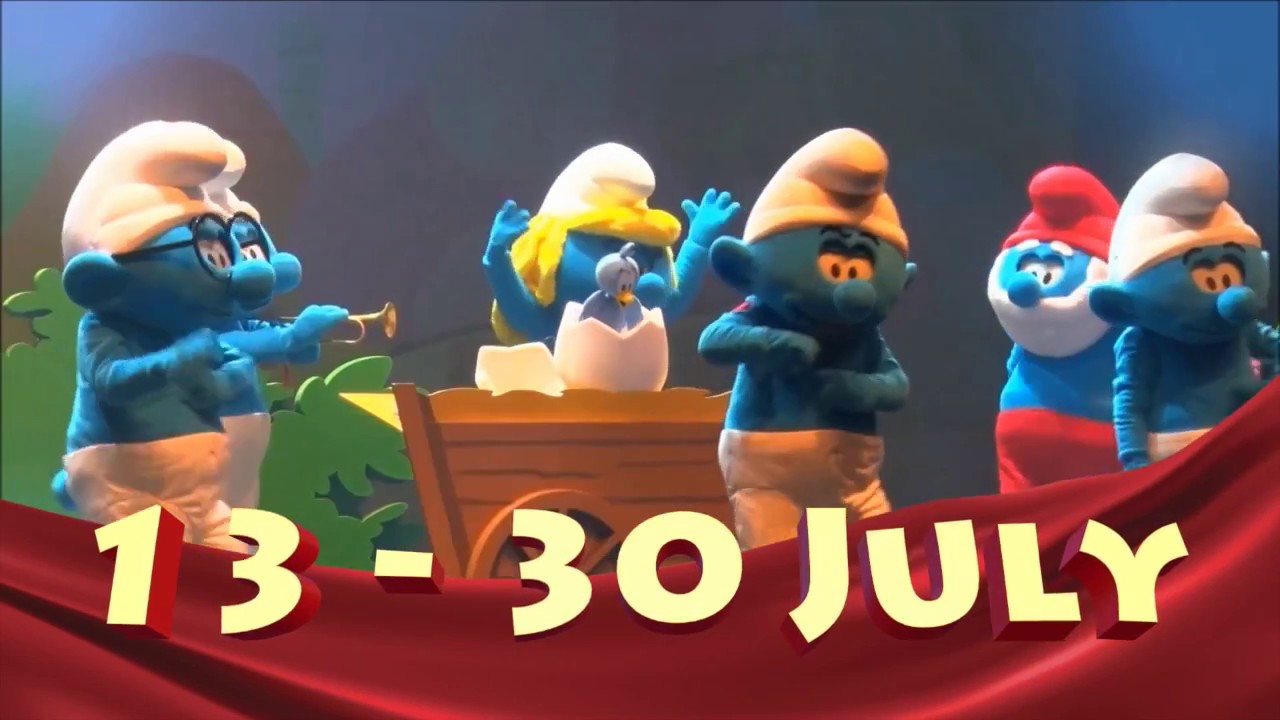 Smurfs Live on Stage at Emperors Palace - YouTube