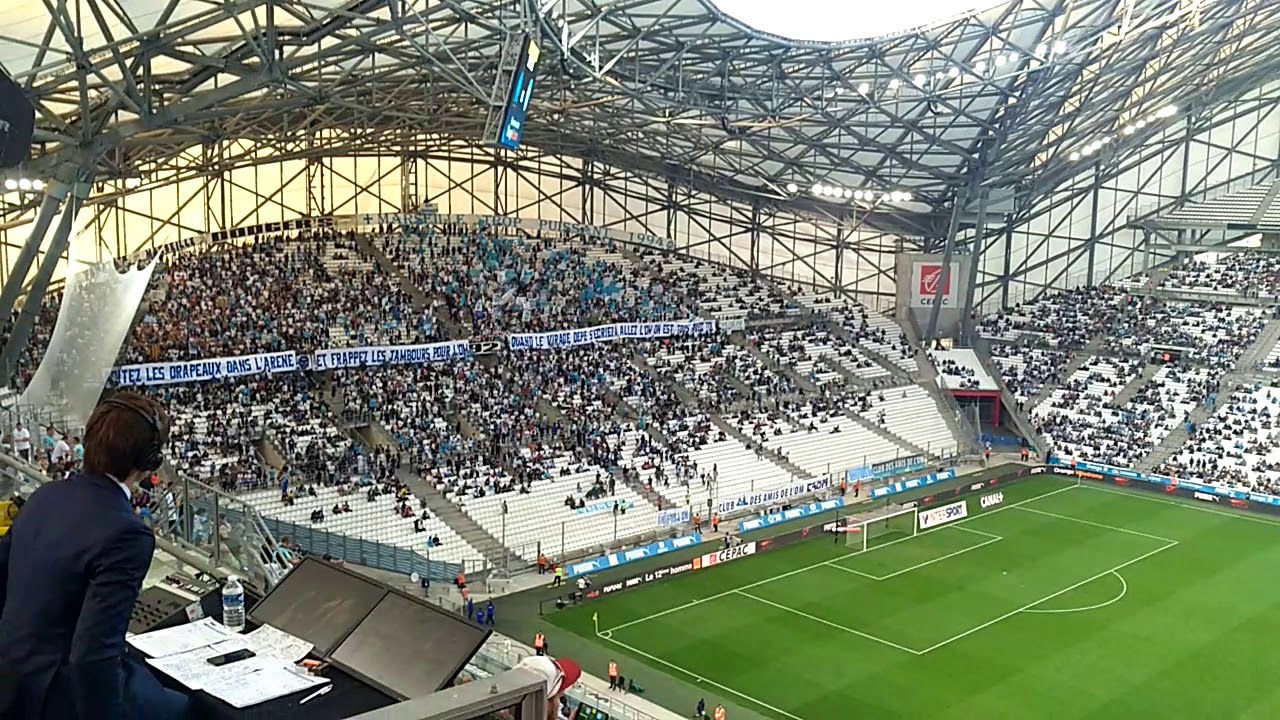 Avant match OM-RSCA - Stade Vélodrome - YouTube