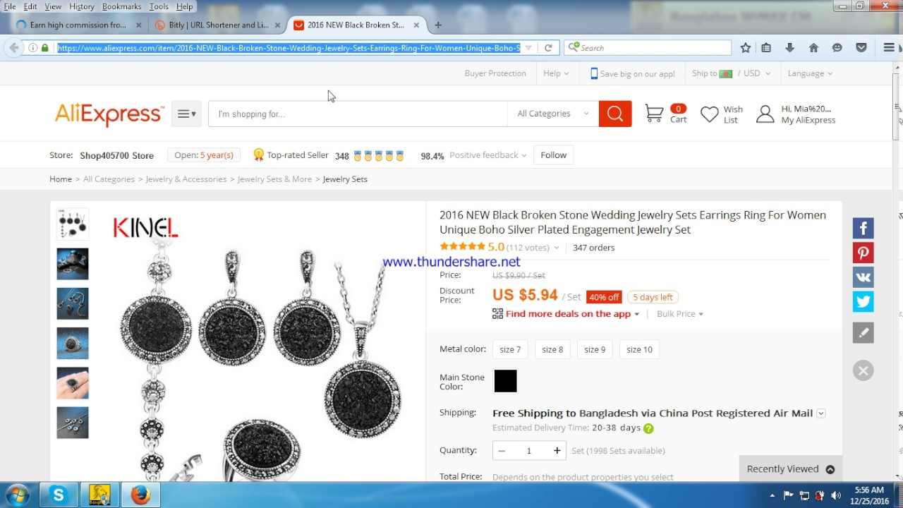 How to get Aliexpress Product link - YouTube