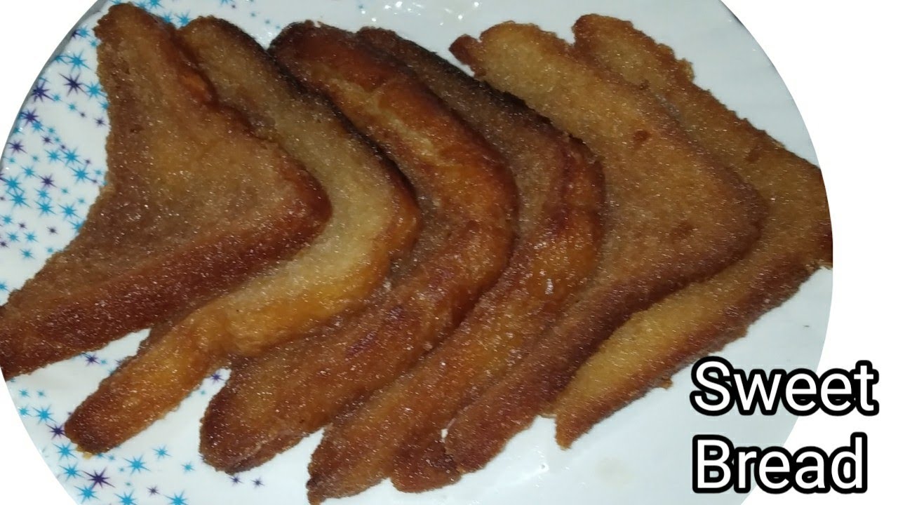 || Sweet Bread Recipe || 5 Minutes Sweet Recipe || Best use of leftover ...