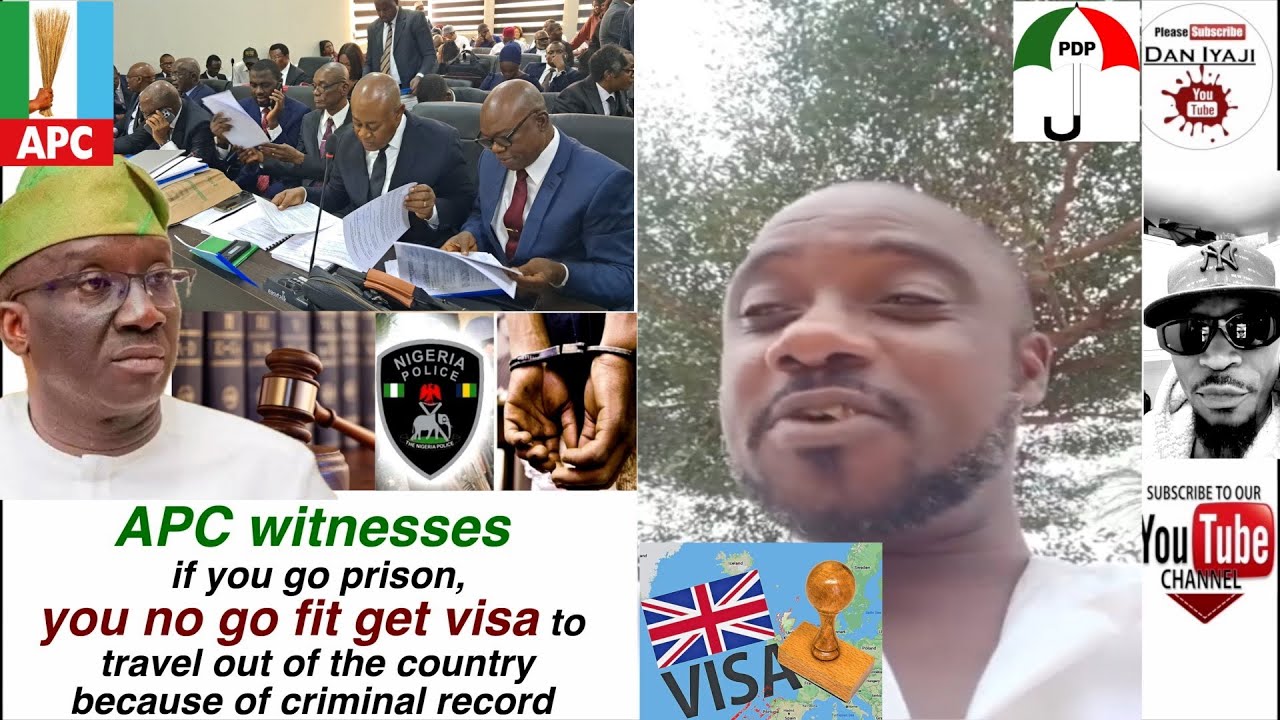 Edo state, APC witnesses you no go fit get visa with criminal record ...
