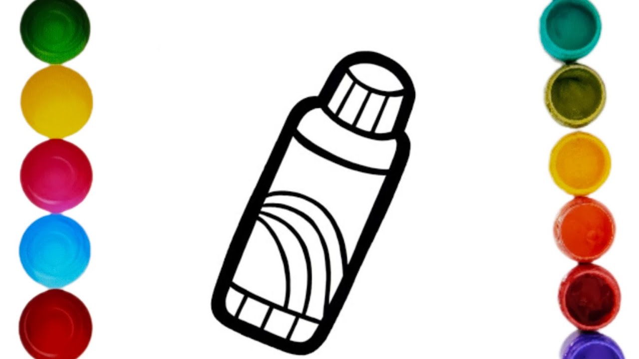 How to Draw toothpaste drawing , Painting and Coloring for Kids ...