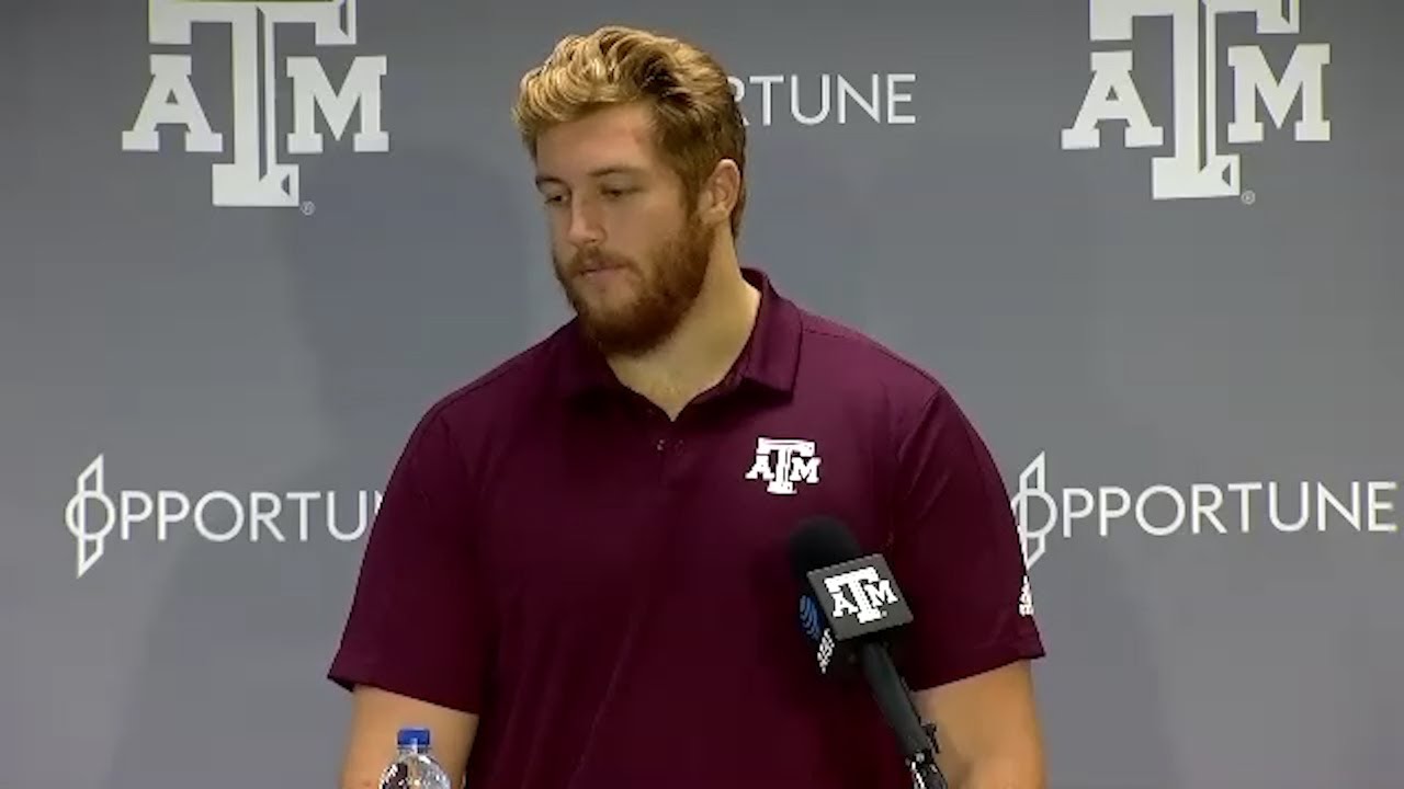 Fall Camp Press Conference: Carson Green - YouTube