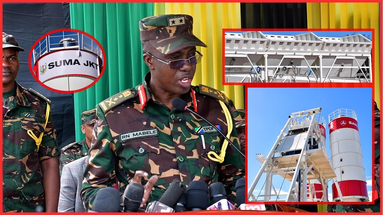 SUMA JKT ni KAMPUNI CLASS ONE, WAZINDUA MTAMBO MPYA wa KUZALISHA ZEGE ...