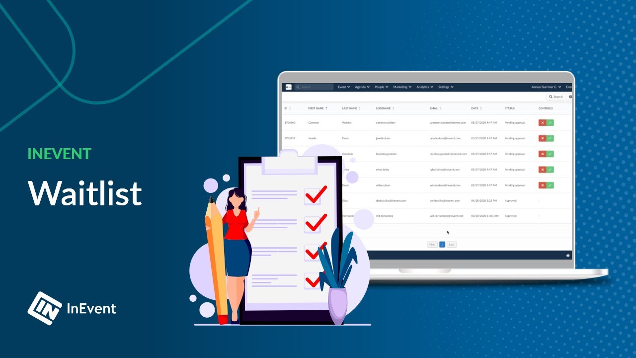 Waitlists - InEvent - YouTube