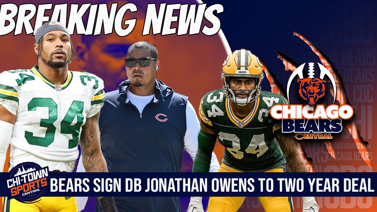 Chicago Bears Sign DB Jonathan Owens To Two Year Deal - YouTube