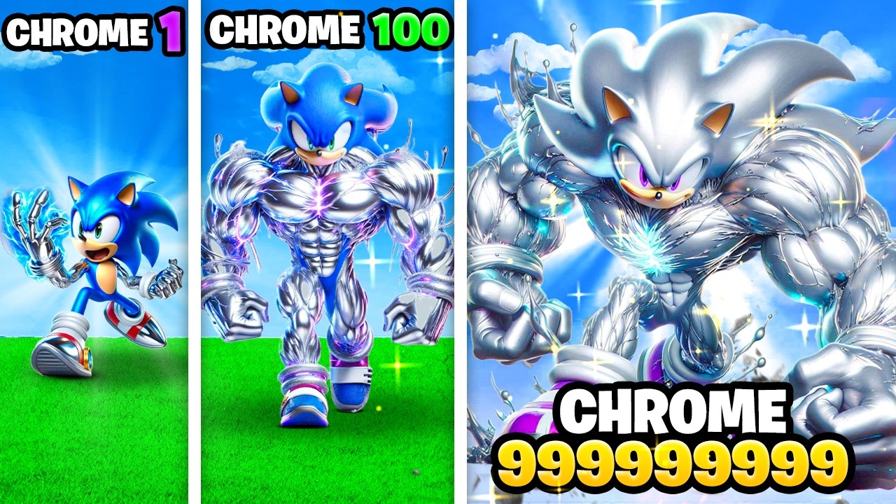 Upgrading Sonic To CHROME SONIC In GTA 5! - YouTube
