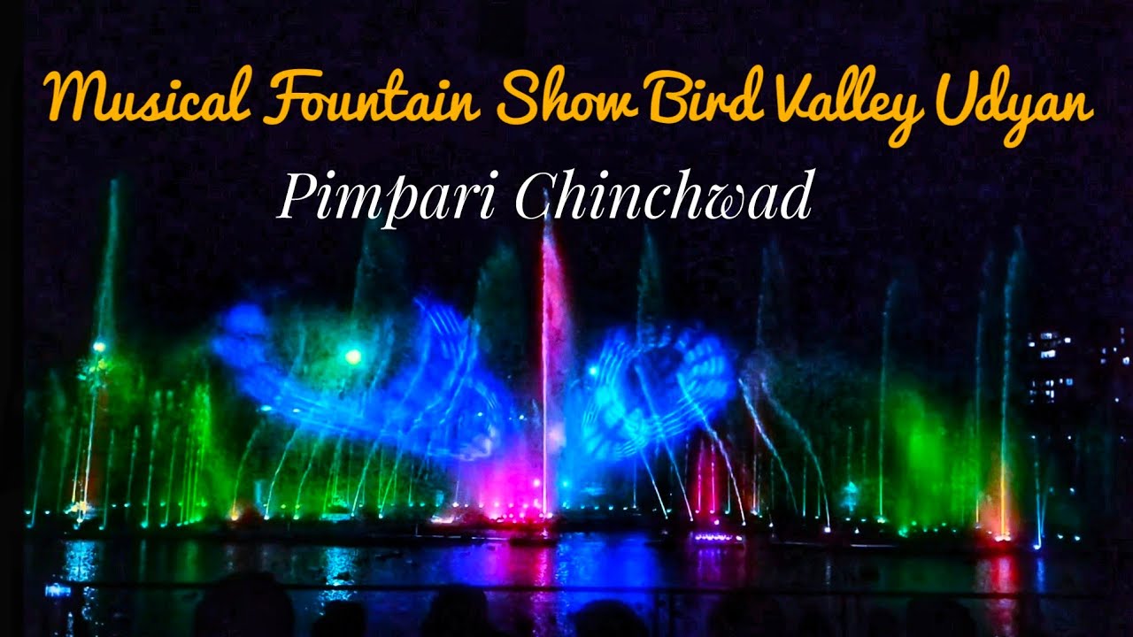 Musical Water Fountain Show | Bird Valley Udyan | Bird Valley Laser ...