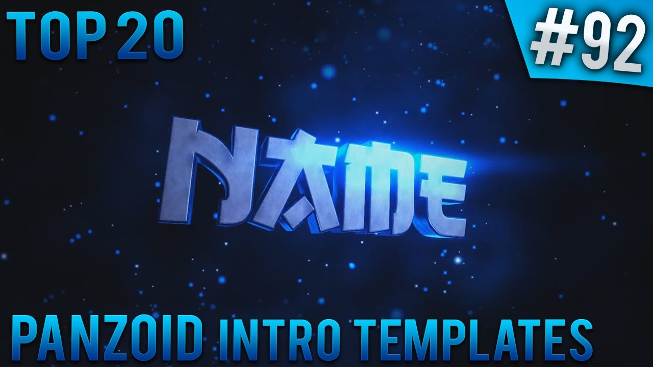 TOP 20 Panzoid intro templates #92 (Free download) - YouTube