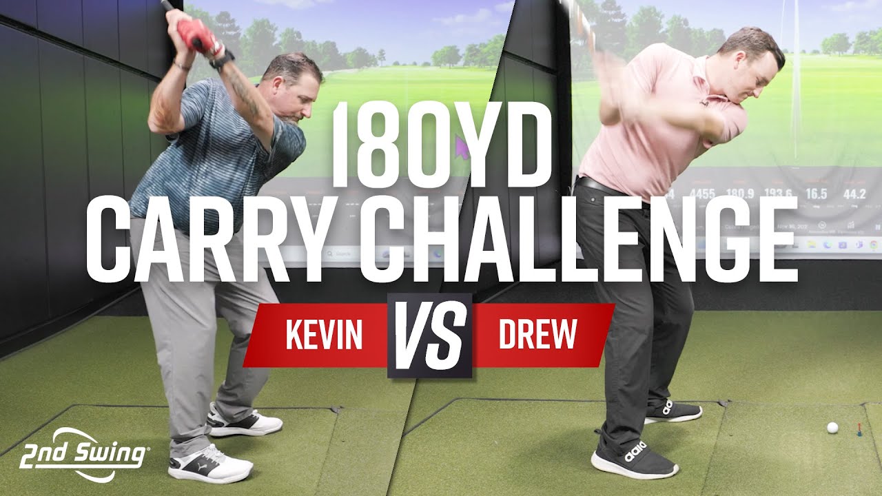 180 YARD CARRY GOLF CHALLENGE | Carry The Ball Exactly 180 Yards - YouTube