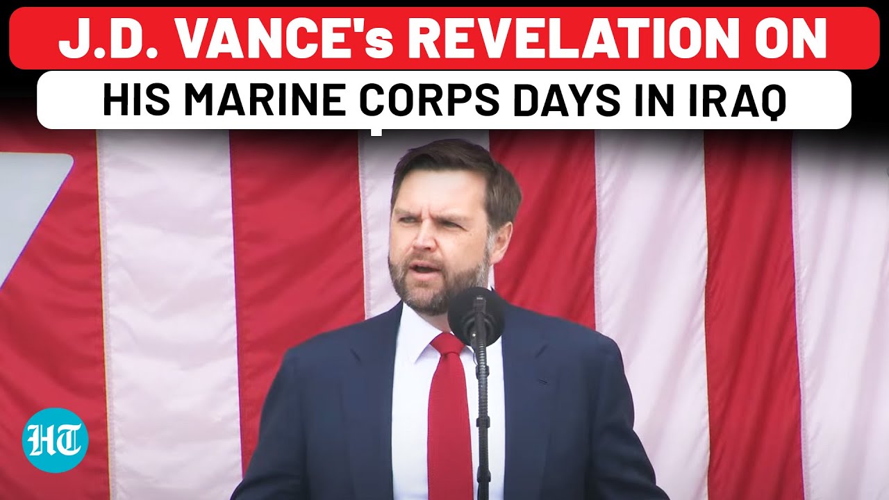 Full Speech: JD Vance's Revelation On His Marine Corps Deployment In ...