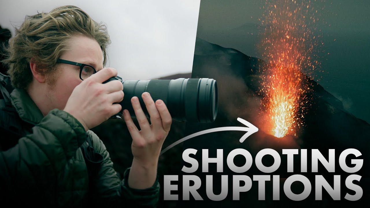 How to Shoot an Erupting Volcano with Aidin Robbins - YouTube