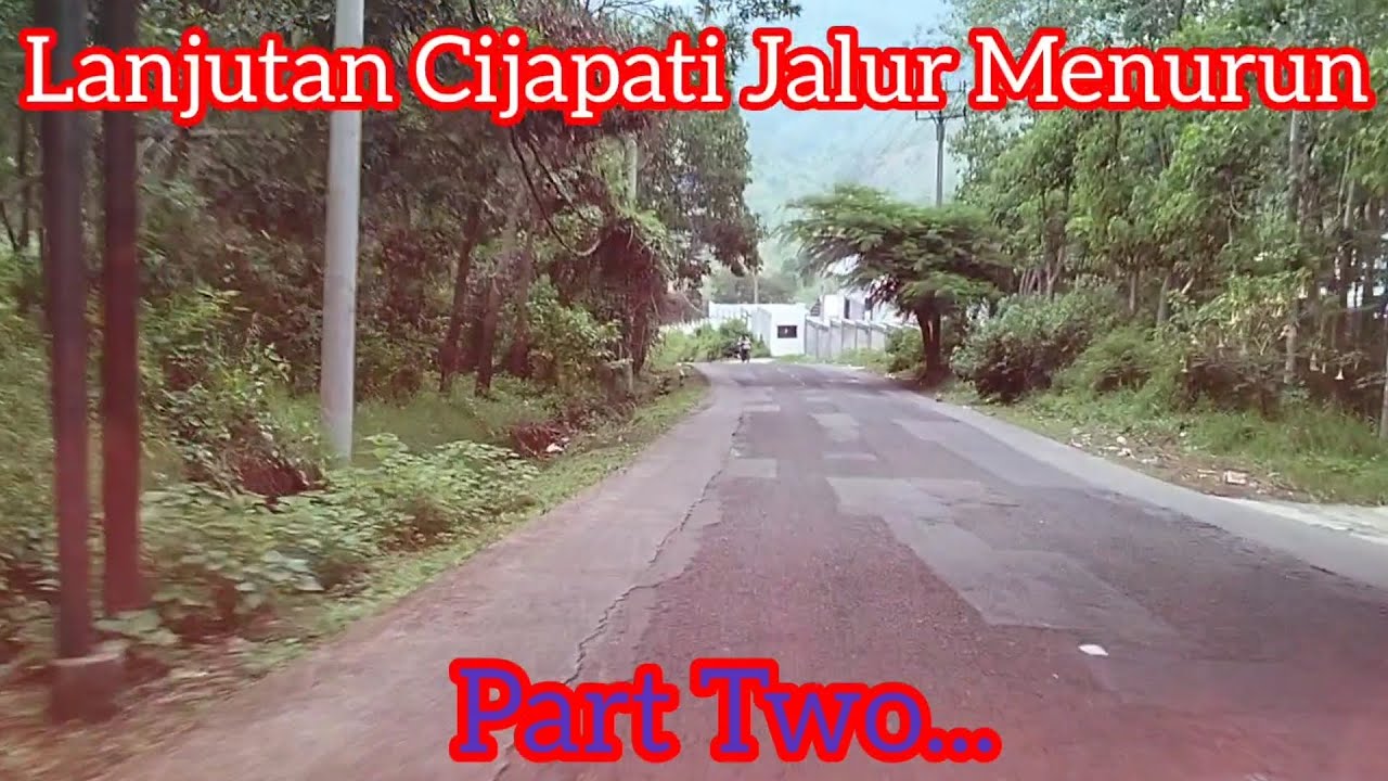 Cijapati Jalur Menurun arah Garut (Kadungora-Leles) - YouTube