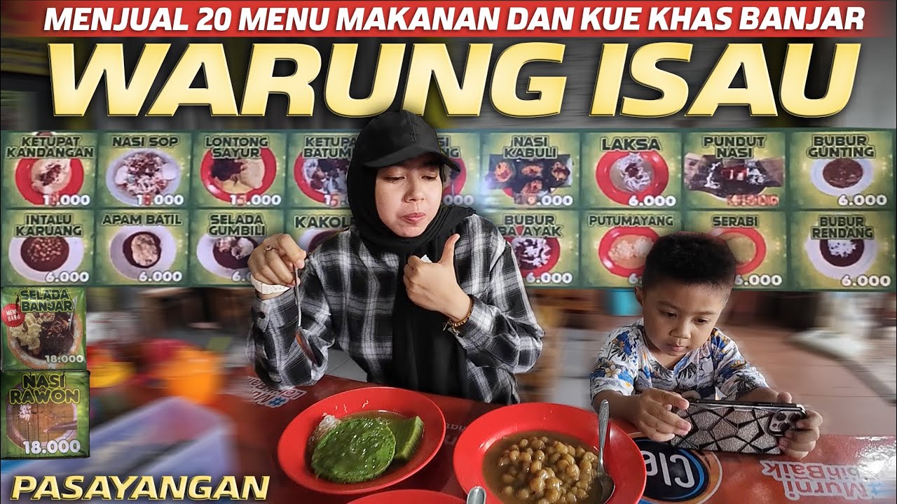 Warung Khas Banjar Paling Lengkap, Ada 20 Menu Wadai dan Makanan Khas ...