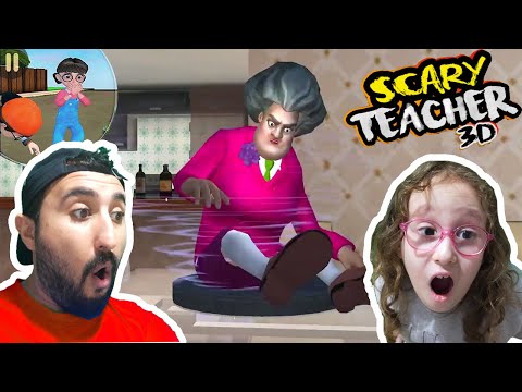 KORKUNÇ ÖĞRETMENE BÜYÜK ŞAKA YAPTIK ! SCARY TEACHER 3D DELİ ÖĞRETMEN ! BAHAR BANU ALYA  OYUNA GEL